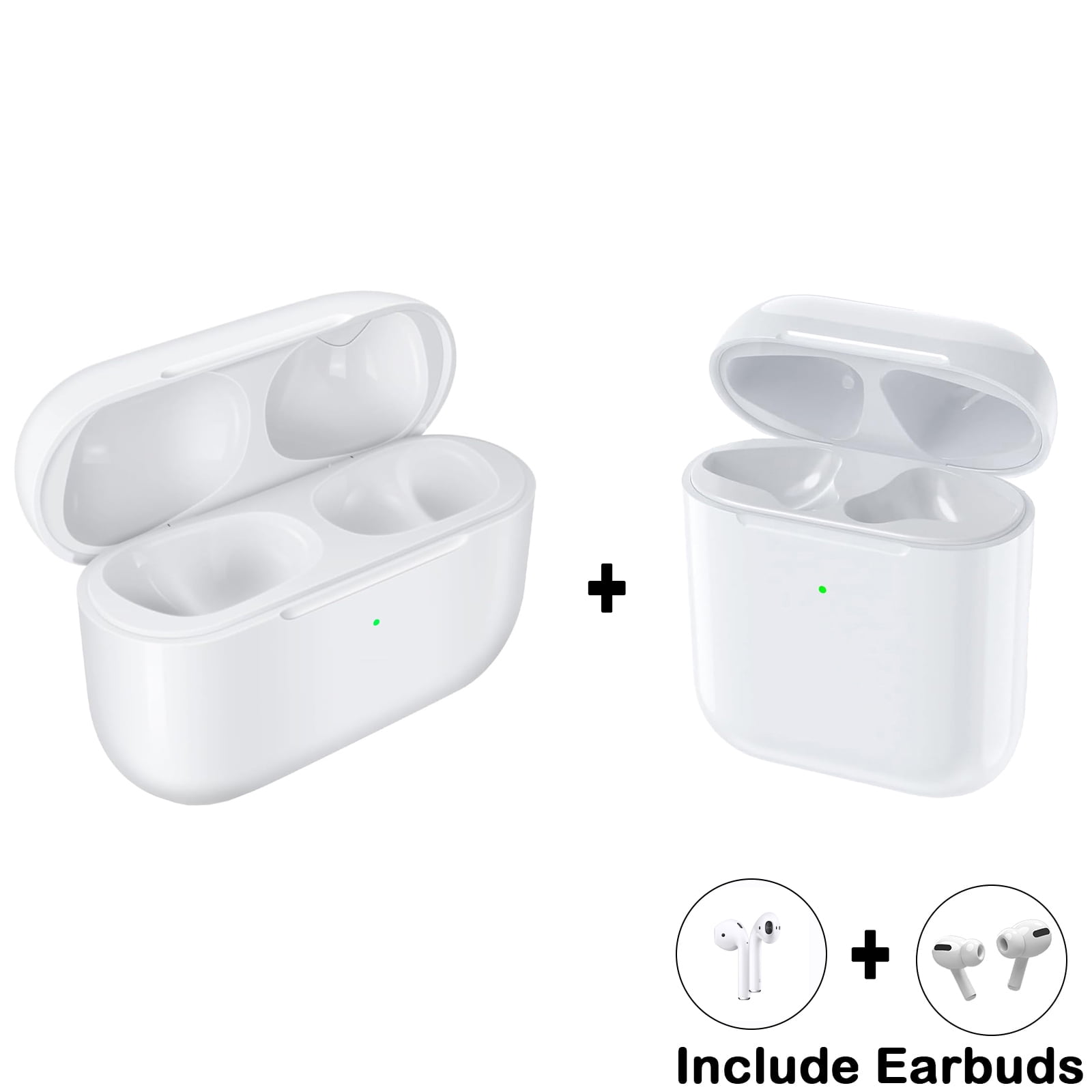 2 Pack Include Earphones Replacement Compatible for Airpods Pro 2nd ...
