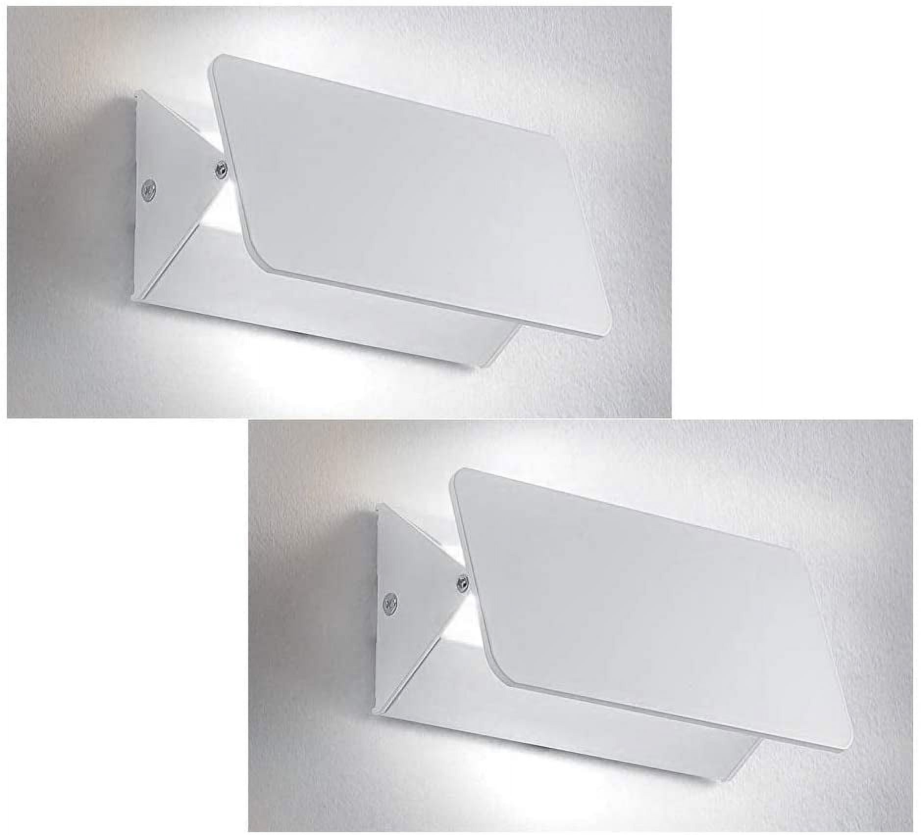 2 Pack Indoor Wall Lamp - 5W LED Wall Lamp for Bedroom, Living Room ...