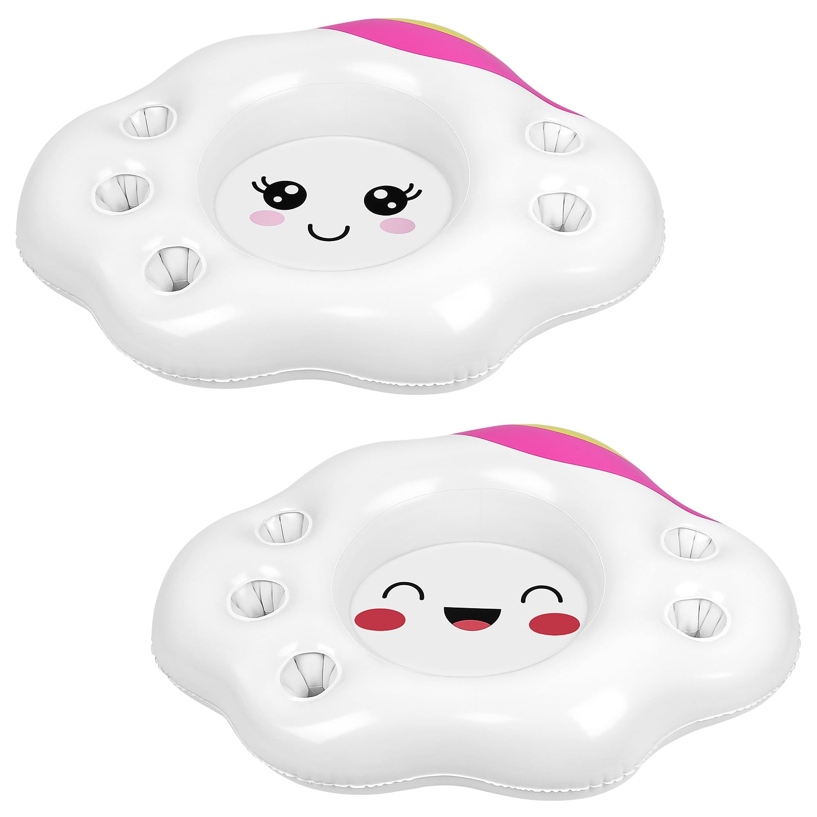 2 Pack Inflatable Salad, Food, Drink Buffet Cooler Tray Inflatable ...