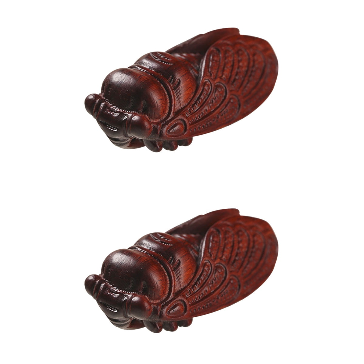 2 Pack Insect Cicada Pendant Home Decor Desktop Cicada Figurine Desktop ...