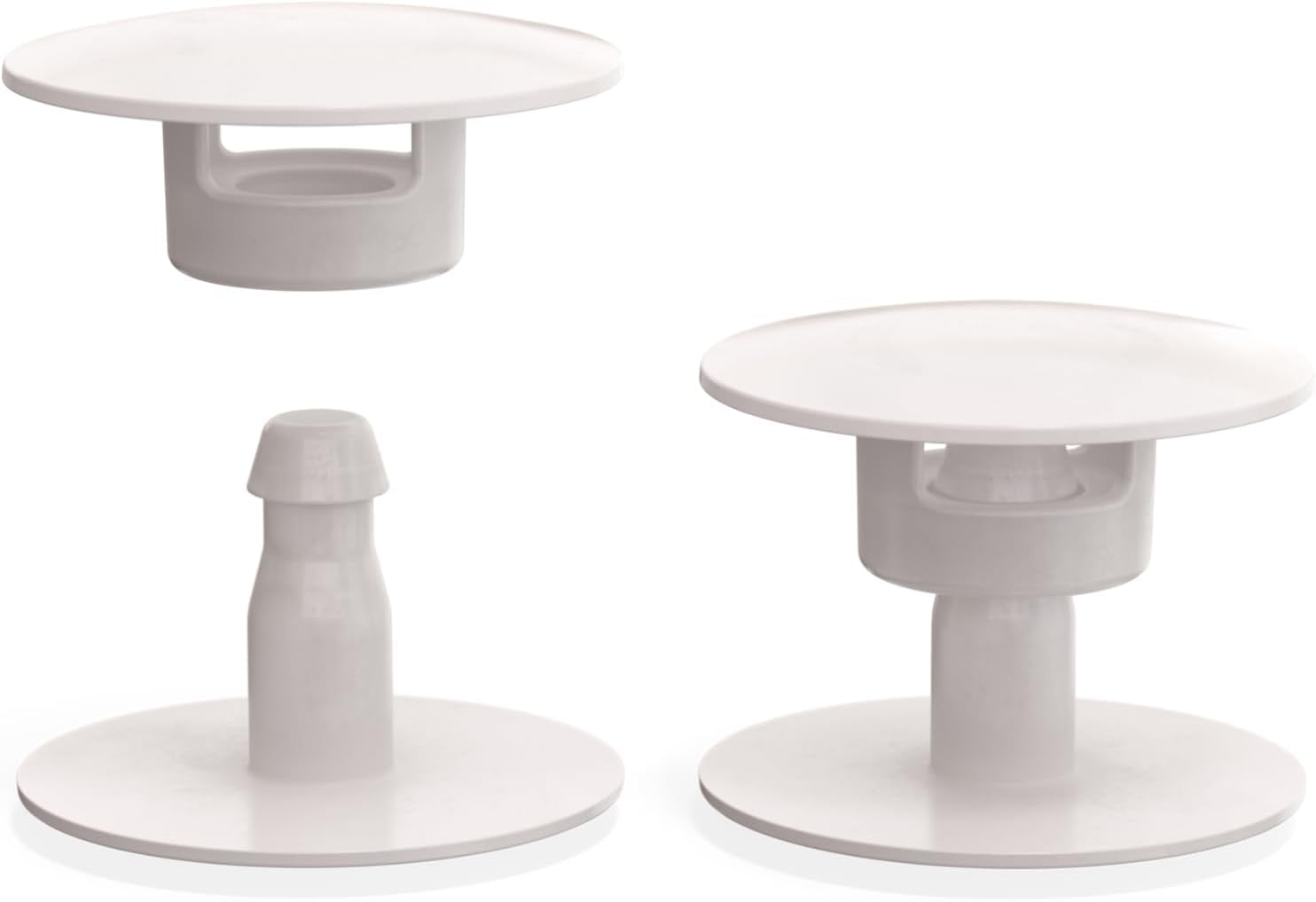 2-Pack Insert Replacem t Rivets for Clear Zipper Pouch. Compatible with Bogg Bag and Most Beach ...