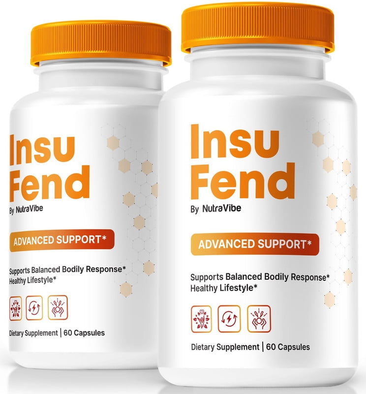 (2 Pack) InsuFend Capsules, Original Insu Fend Formula - Naturally ...