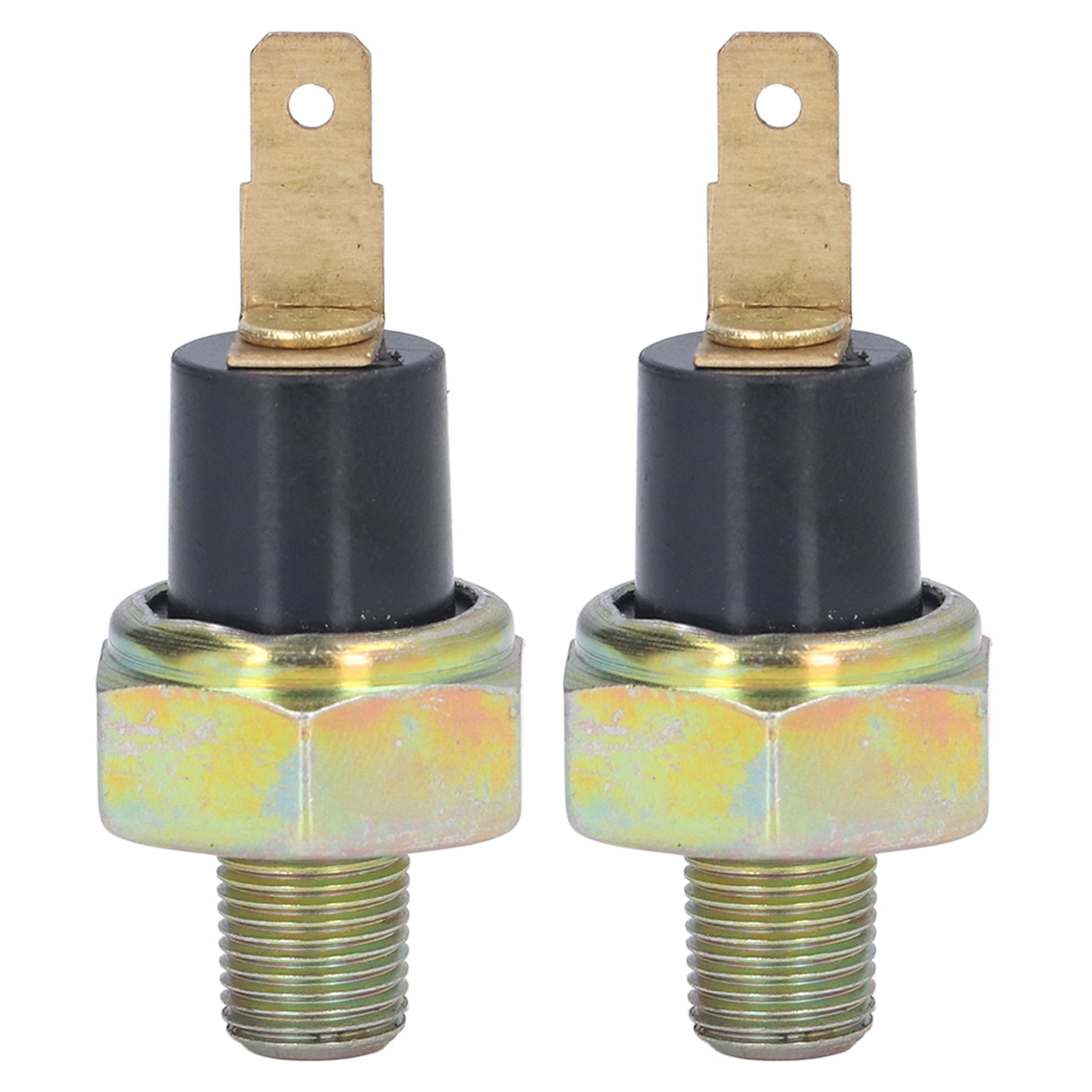 2-Pack Iron and Copper Engine Oil Pressure Sensors - High Accuracy ...