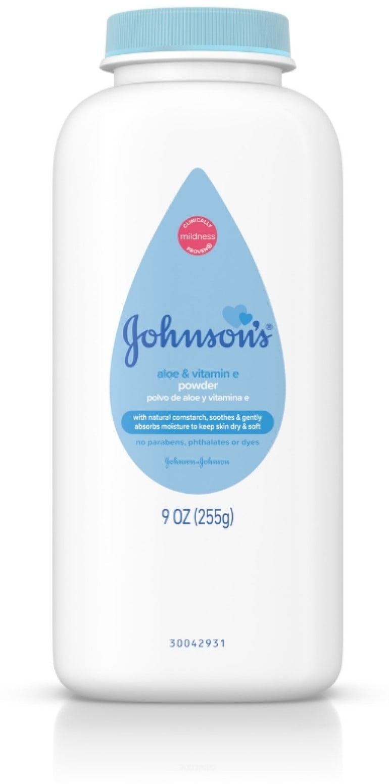 2 Pack JOHNSON'S Original Baby Powder - Pure Cornstarch with Soothing ...