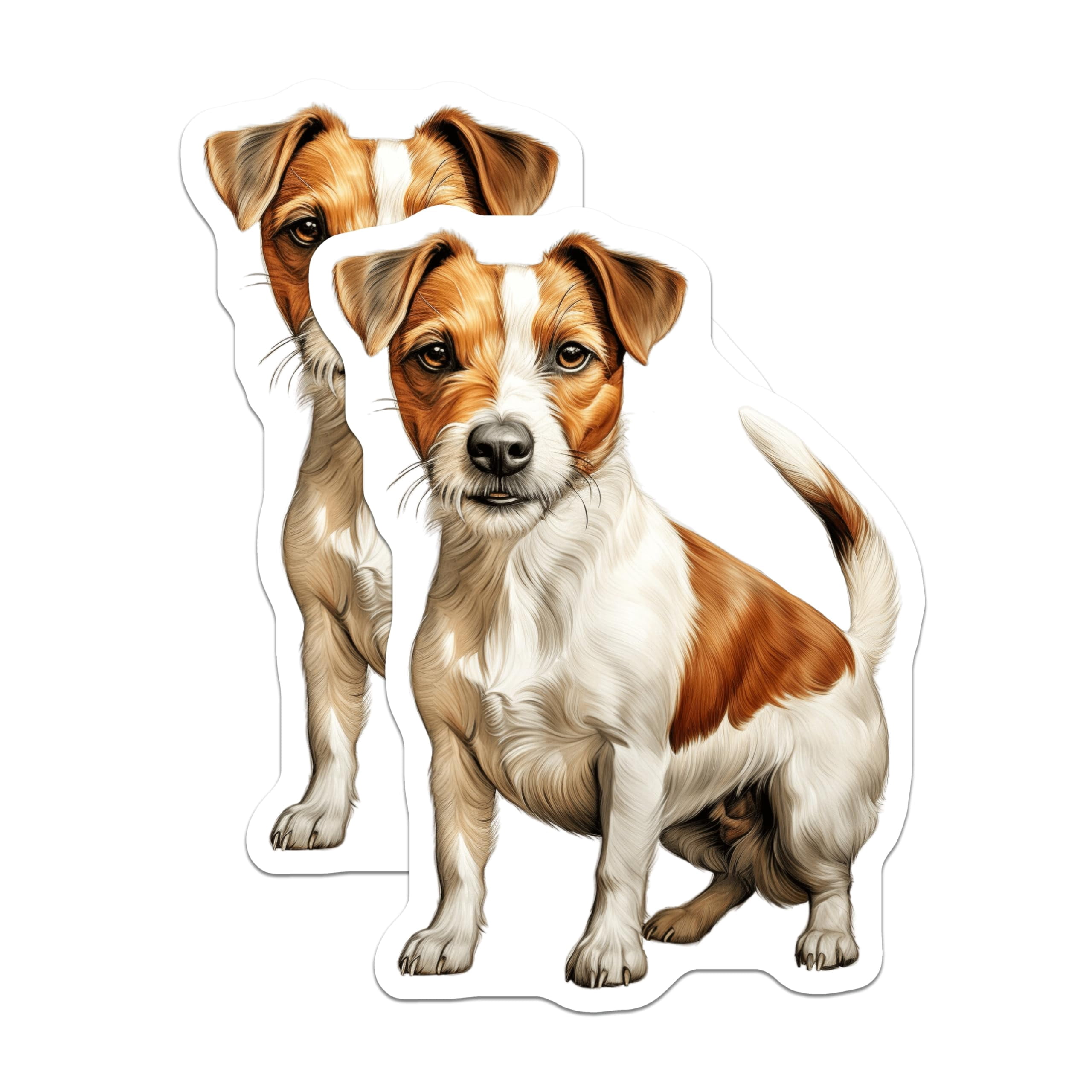 (2 Pack) Jack Russell Terrier Magnets - Dog Mom Decor - Pet Lover ...