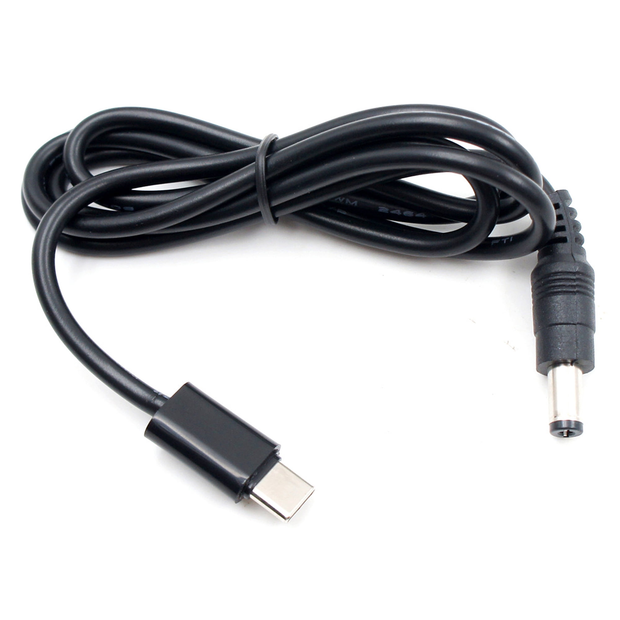 (2-Pack) JacobsParts 5V USB C Type-C PD Trigger 3ft 5A Power Cable 5.5 ...