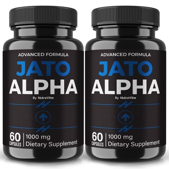(2 Pack) Jato Alpha - Official JatoAlpha Pills For Prostate Heath, All ...