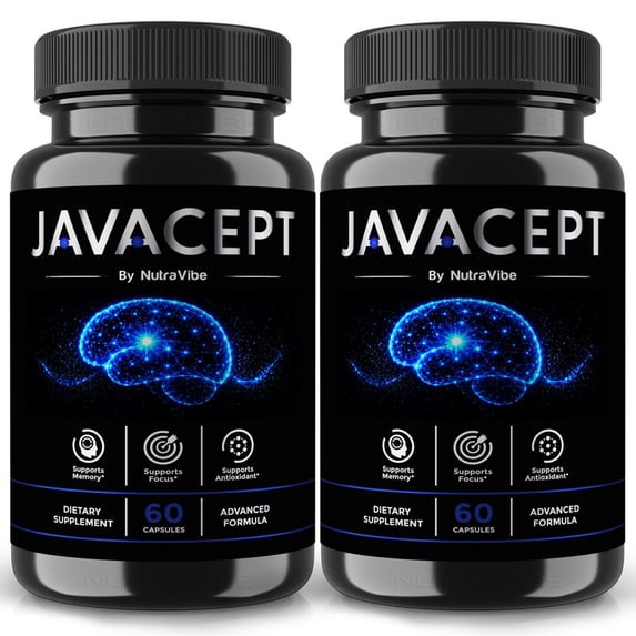 (2 Pack) Javacept Pills – Daily Formula with a Natural Blend to Help ...
