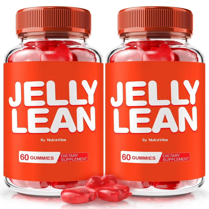 (2 Pack) Jelly Lean – Natural Daily Gummy Formula Designed to align ...