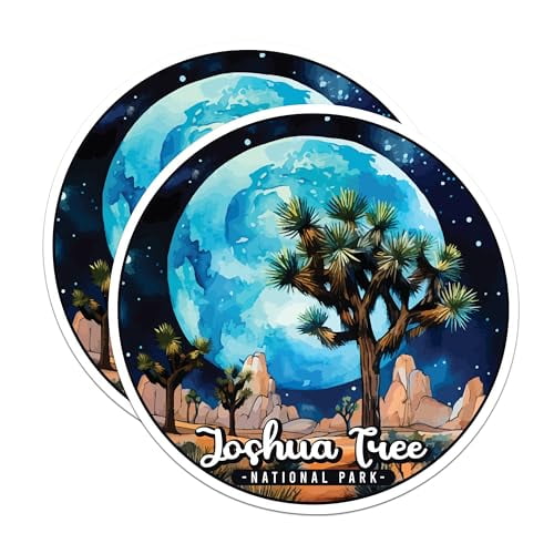 (2 Pack) Joshua Tree National Park Bumper Magnet - US National Park ...