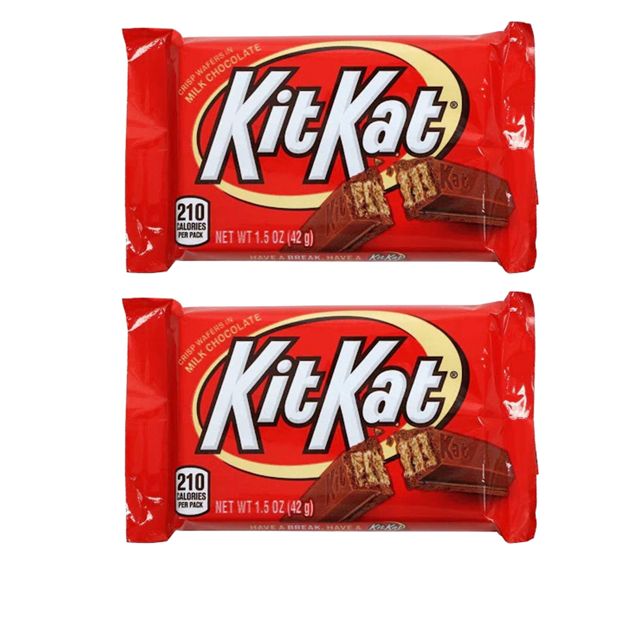 2 Pack KIT KAT- Crisp Wafers in Milk Chocolate: The Ultimate Snacktime ...