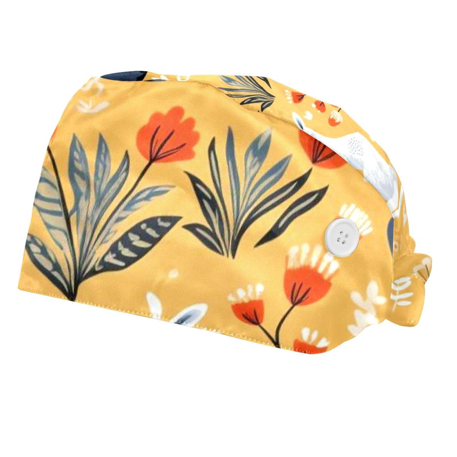 2 Pack Kangaroo Adjustable Bouffant Caps Hats Working Cap - Walmart.com