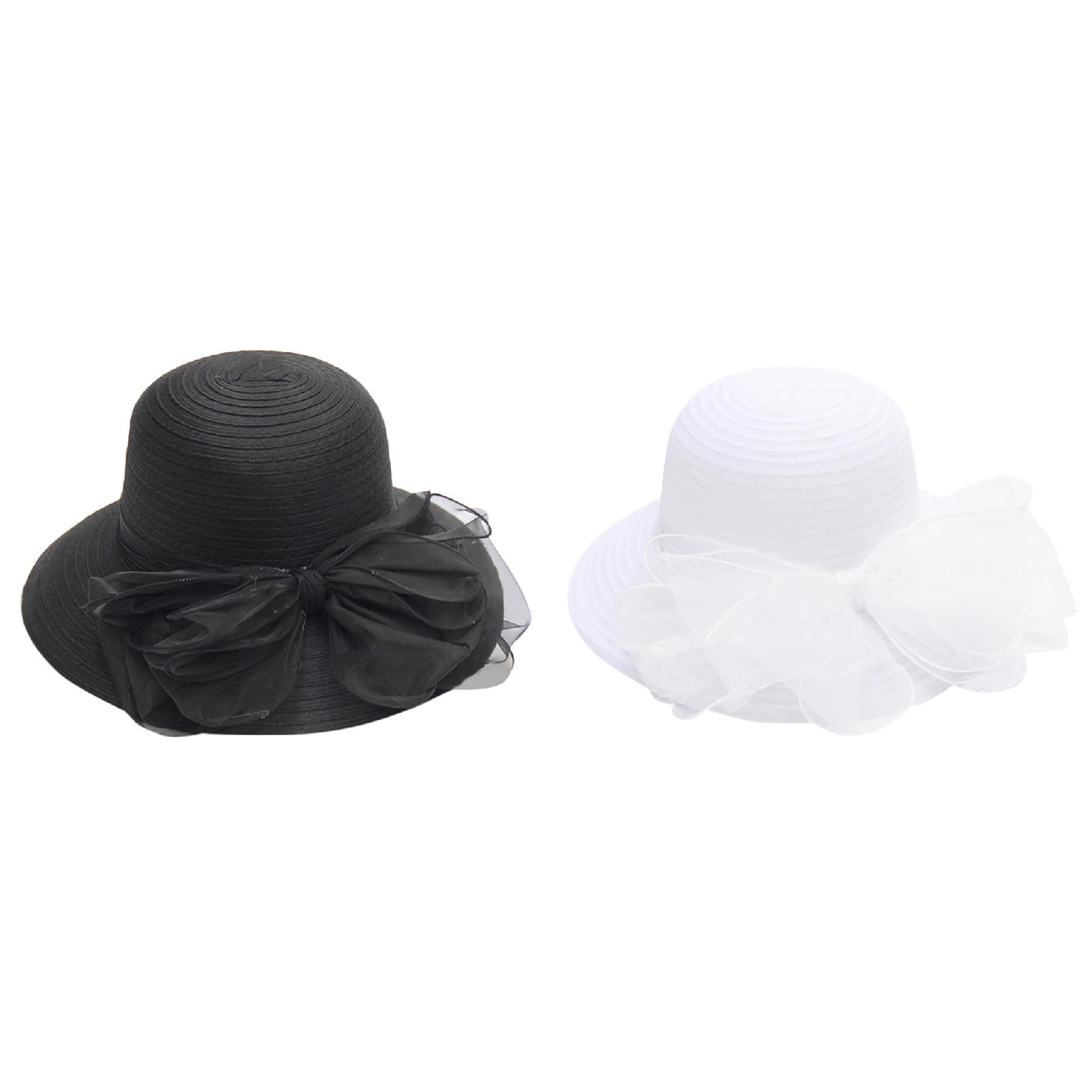 (2-Pack) Kcodviy Bridal Party Wedding Hat Hot Rod Magazine Hat Dress ...