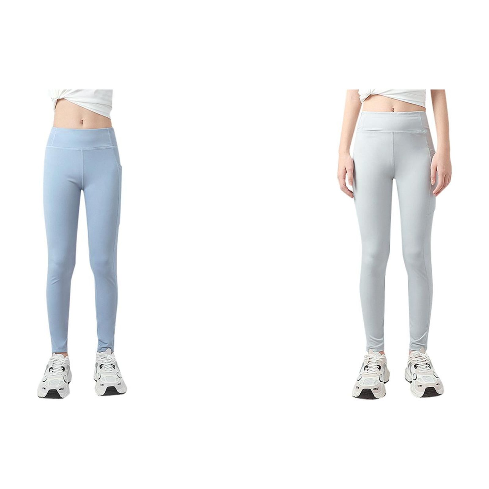 (2-Pack) Kcodviy Girls athletic Leggings Kids Women Sweatpants Dance ...