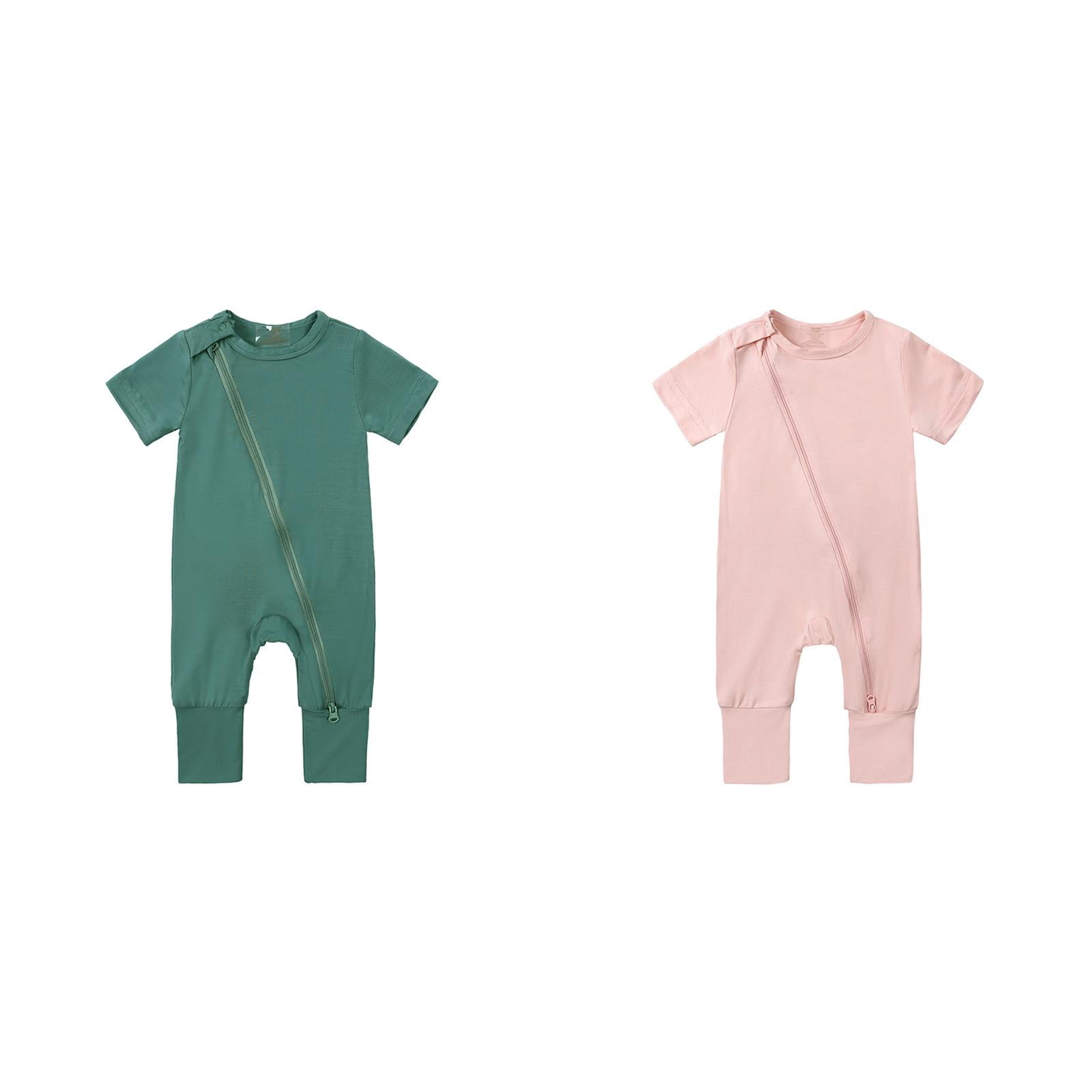 (2-Pack) Kcodviy Baby Rompers Girls Size 6 Christmas Dress Footless ...