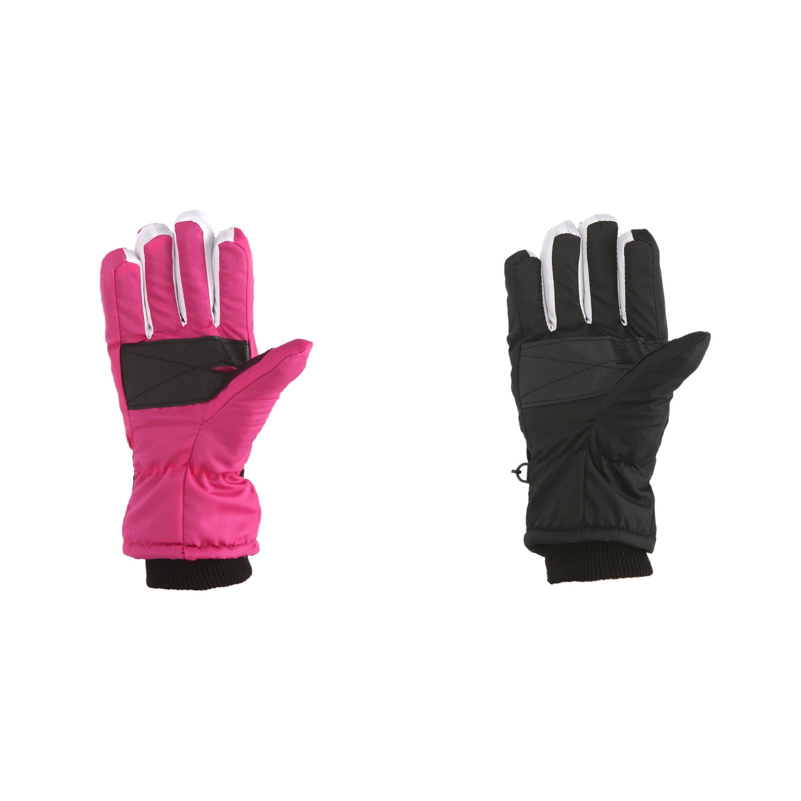 (2-Pack) Kcodviy Snow Years Skating Girls Winter Gloves Kids Girl for ...