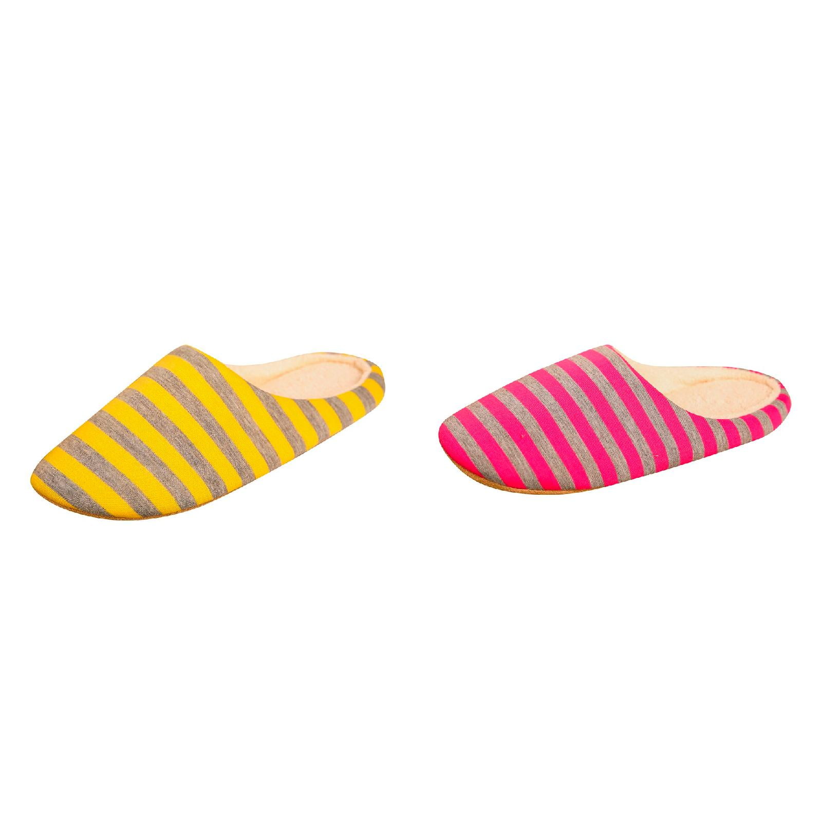 (2-Pack) Kcodviy Soft Winter Woman's Home Women's Slippers with Arch ...