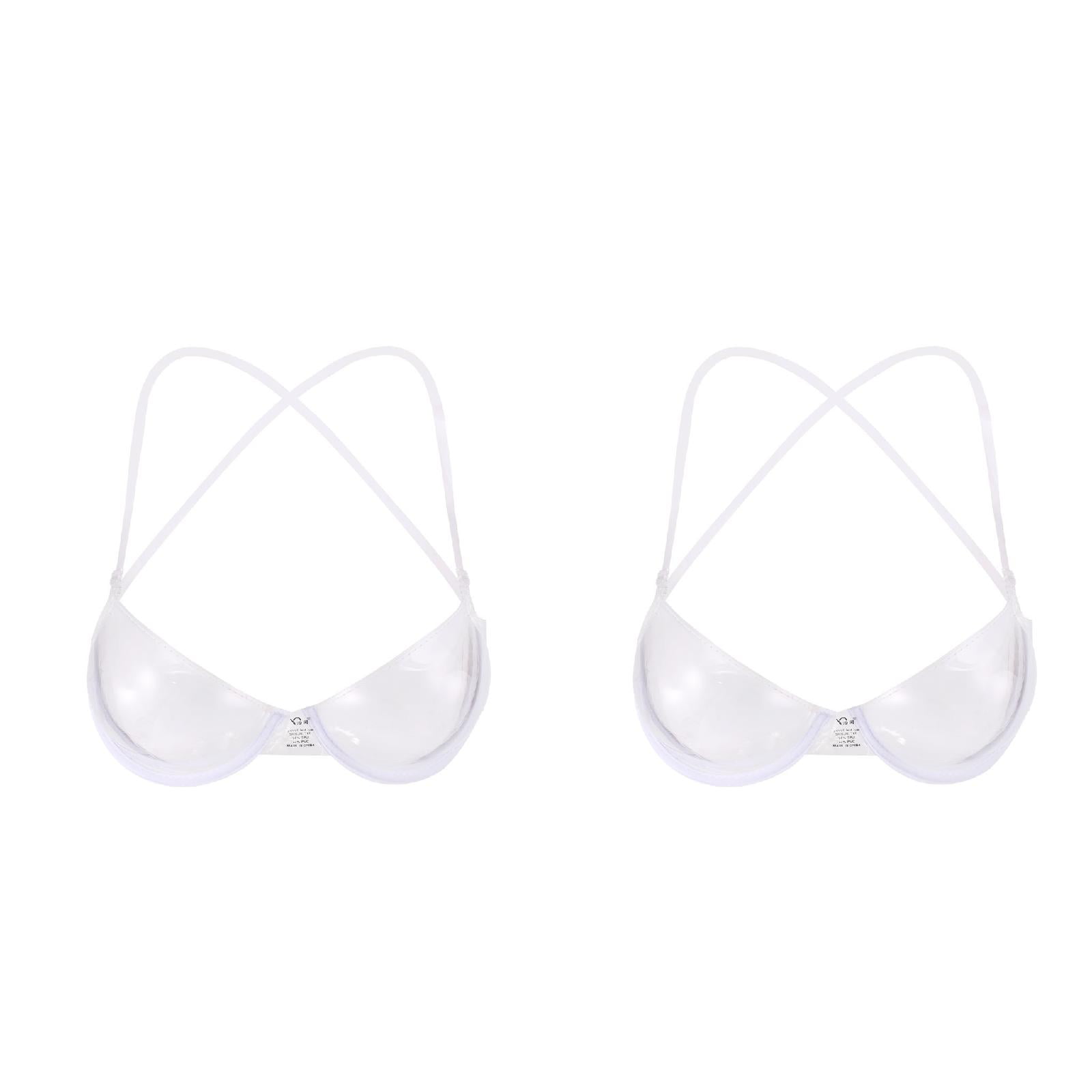 (2-Pack) Kcodviy Strap Clear Bra Kimono Lace Robes for Women ...