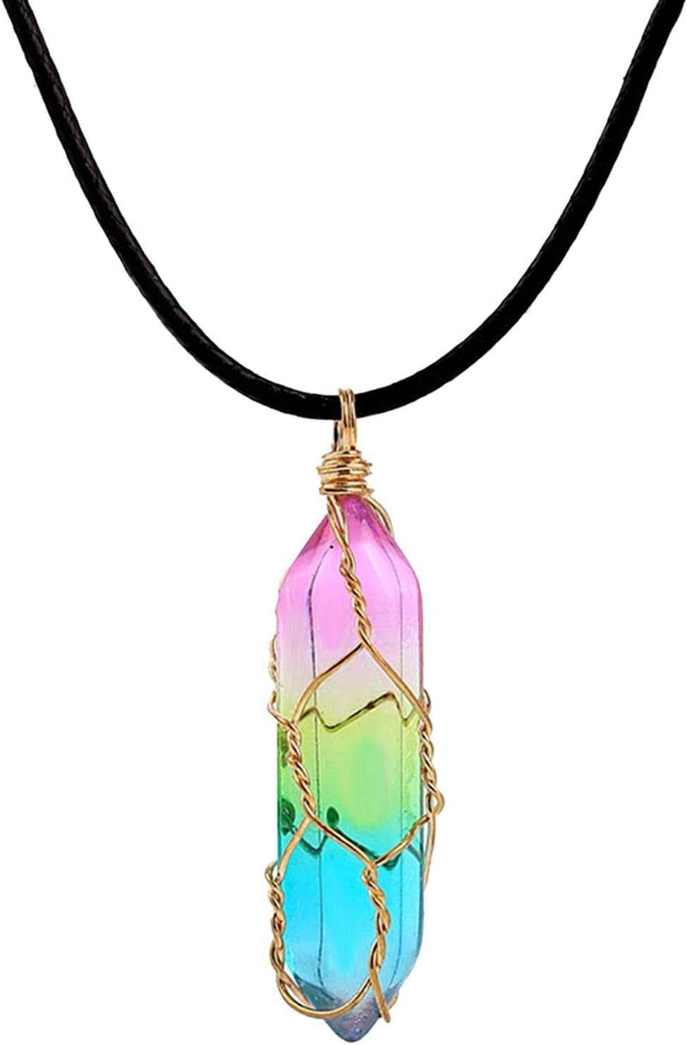 2 Pack Keepsake Pendant Necklace with Container Tube, Colorful ...