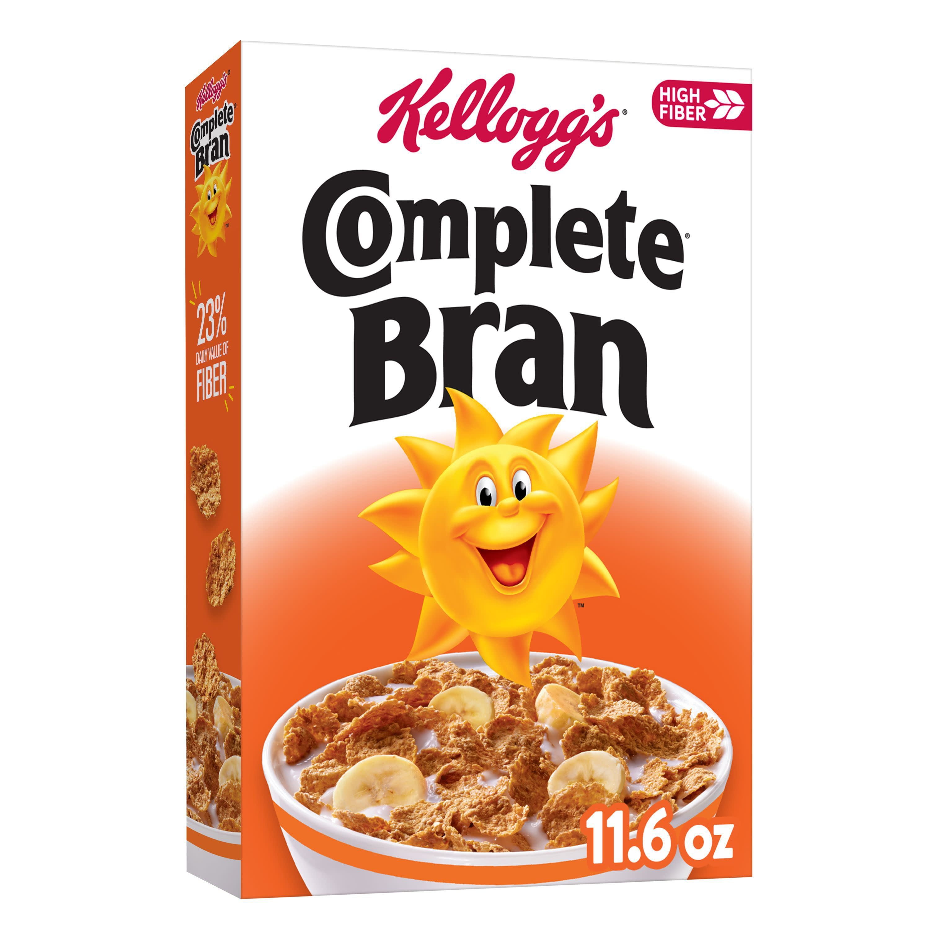 2 Pack - Kellogg's Complete Bran Cereal - 11.6 oz Packaging may vary ...