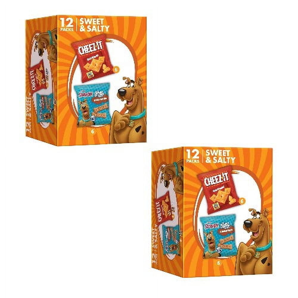 ( 2 Pack ) Kellogg's Variety Pack Sweet and Salty, Lunch Snacks, 12 ...