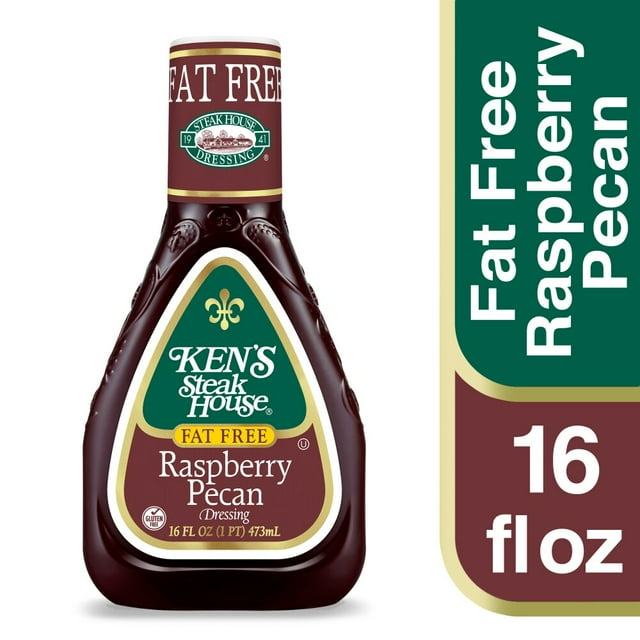 ( 2 Pack ) Ken's Steak House Dressing, Fat Free, Raspberry Pecan 16 Fl ...