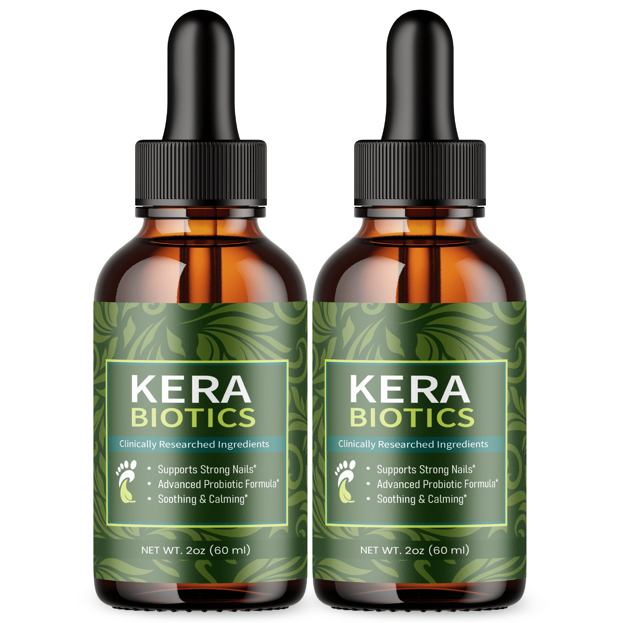 (2 Pack) Kera Biotics Kerabiotics Liquid Drops Advanced Probiotic ...