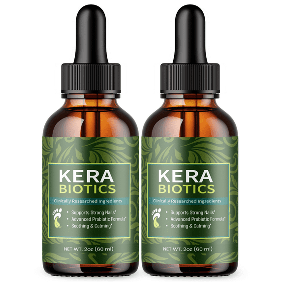 (2 Pack) Kera Biotics Kerabiotics Liquid Drops Advanced Probiotic ...