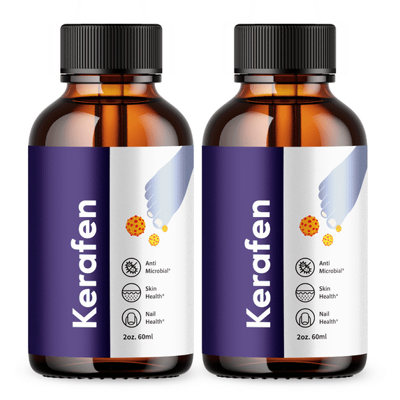 (2 Pack) Kerafen Nail Drops, Kerafen Supports Strong Healthy Nails ...
