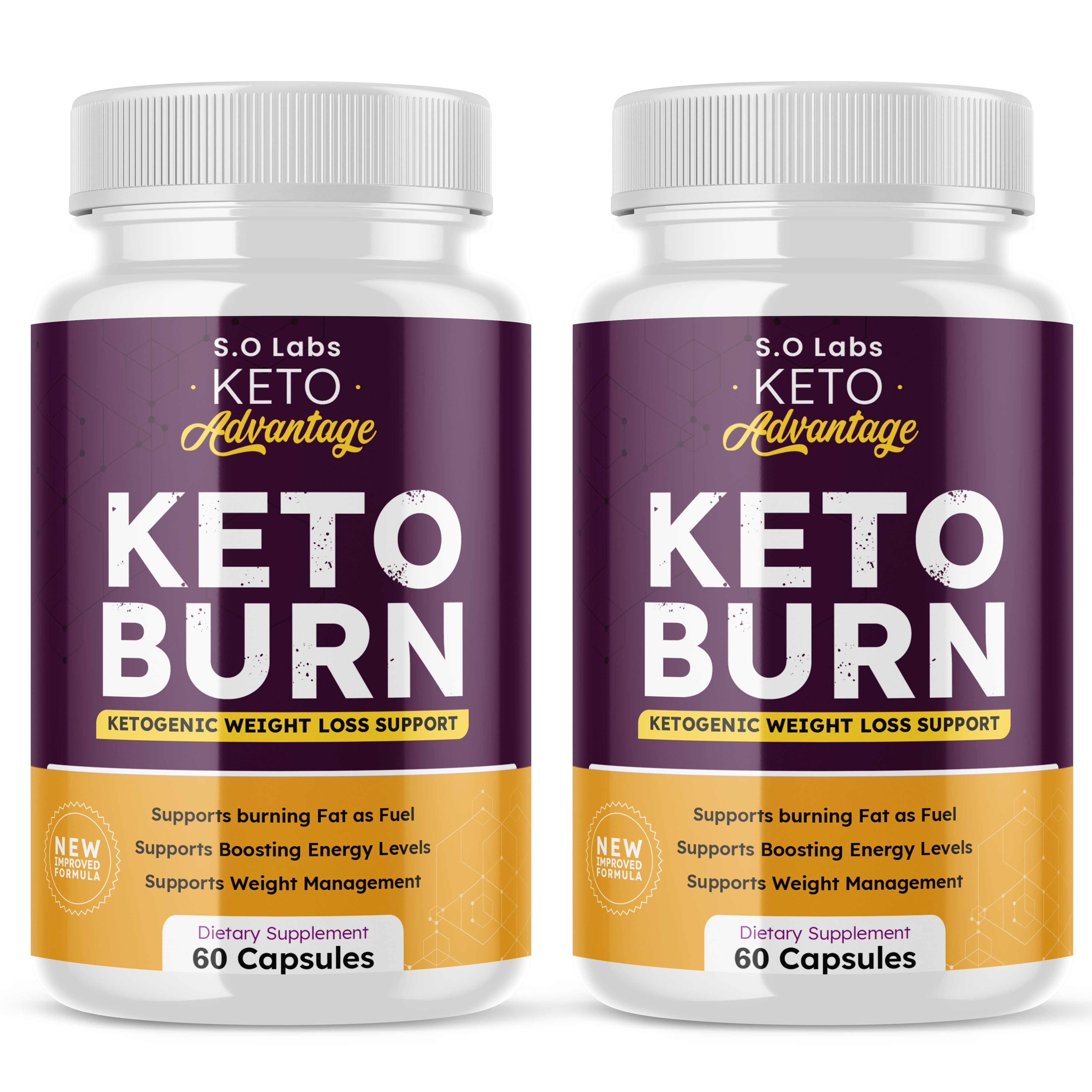 S.O LABS Keto Burn Pills, Advanced Ketogenic Supplement, Ketosis ...