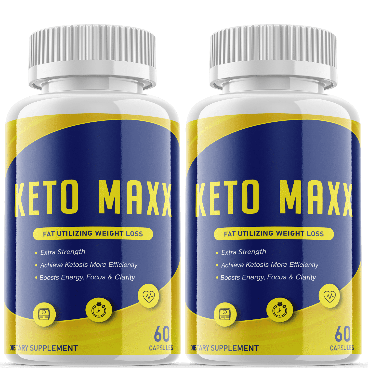 (2 Pack) Keto Maxx - Supplement for Weight Loss - Energy & Focus ...