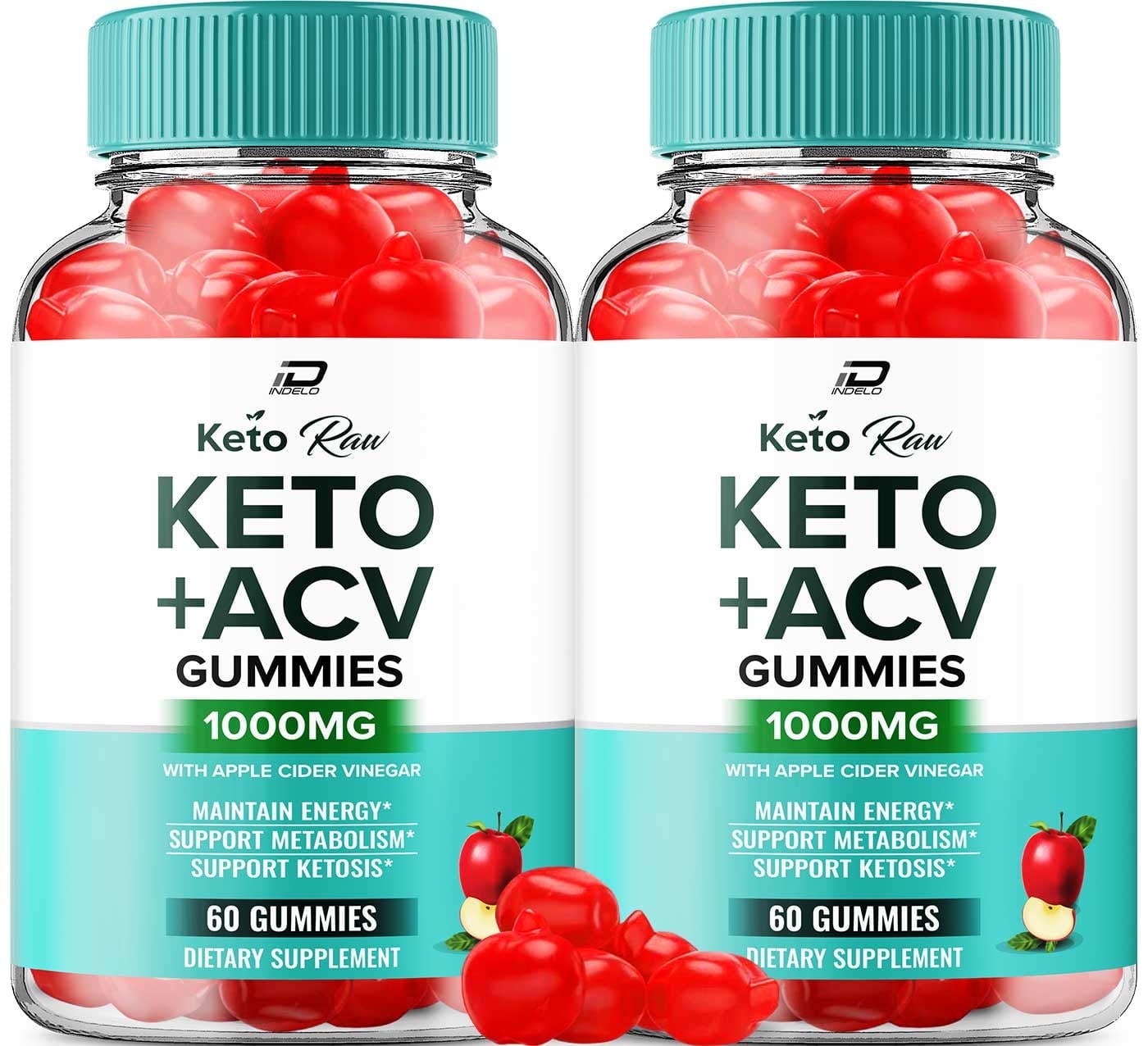 (2 Pack) Keto Raw Gummies - Keto Raw Apple Cider Vinegar Gummy ...