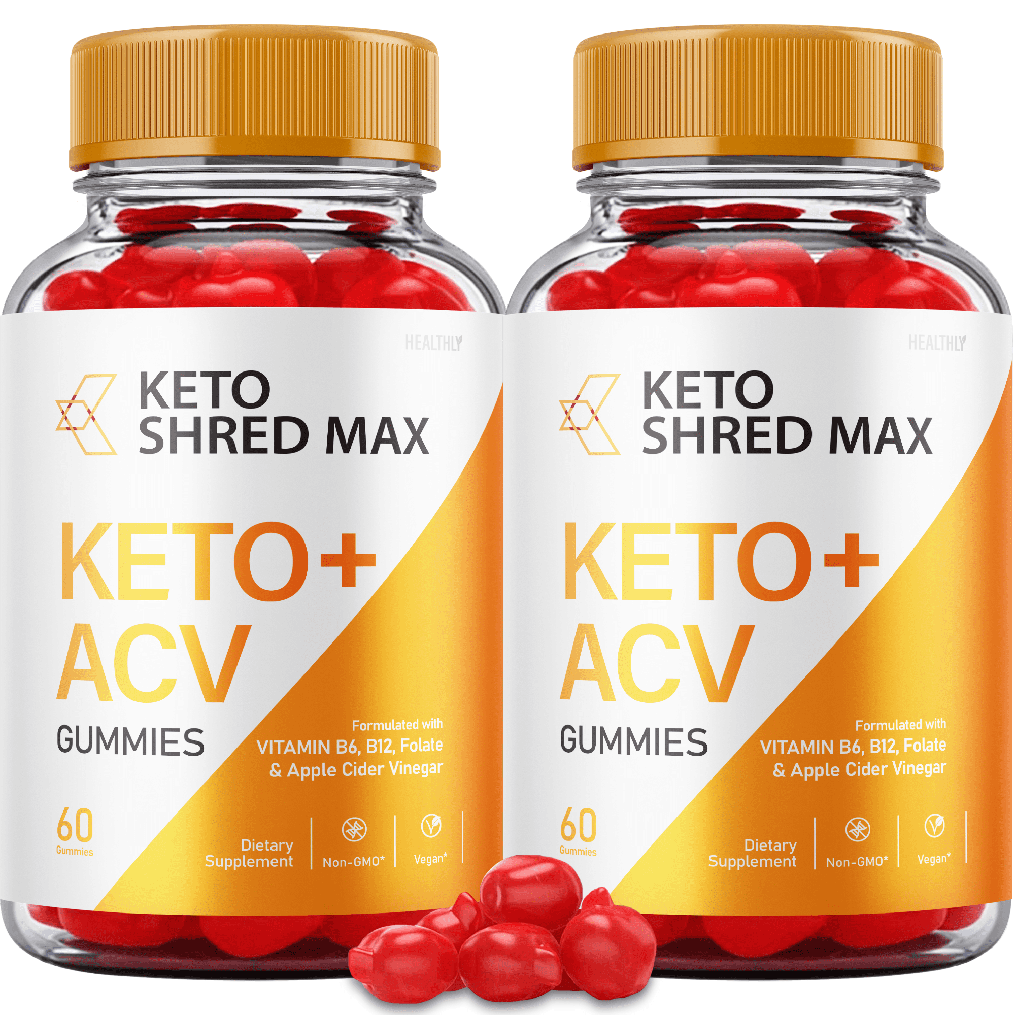 (2 Pack) Keto Shred Max Gummies - Keto Shred Max Keto Apple Cider ...