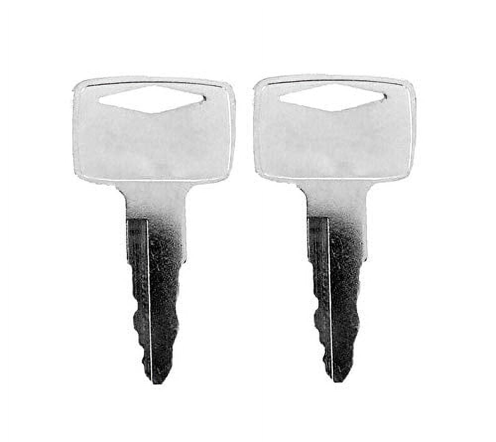 2 Pack Keys for Caterpillar CAT Mitsubishi FG Series Forklifts 91A07-01910, A5160 (2) - Walmart.com