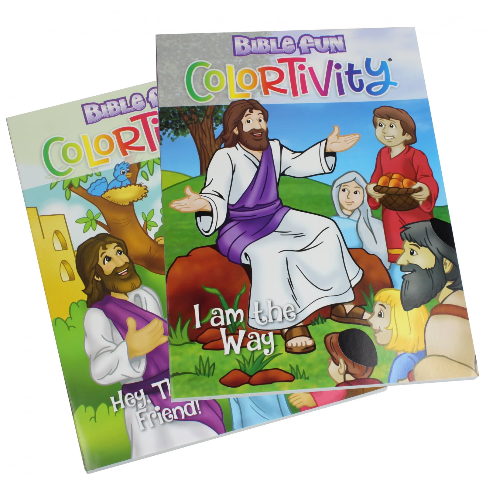 2 Pack Kidplokio Bible Coloring Book for Kids Activity Book with ...