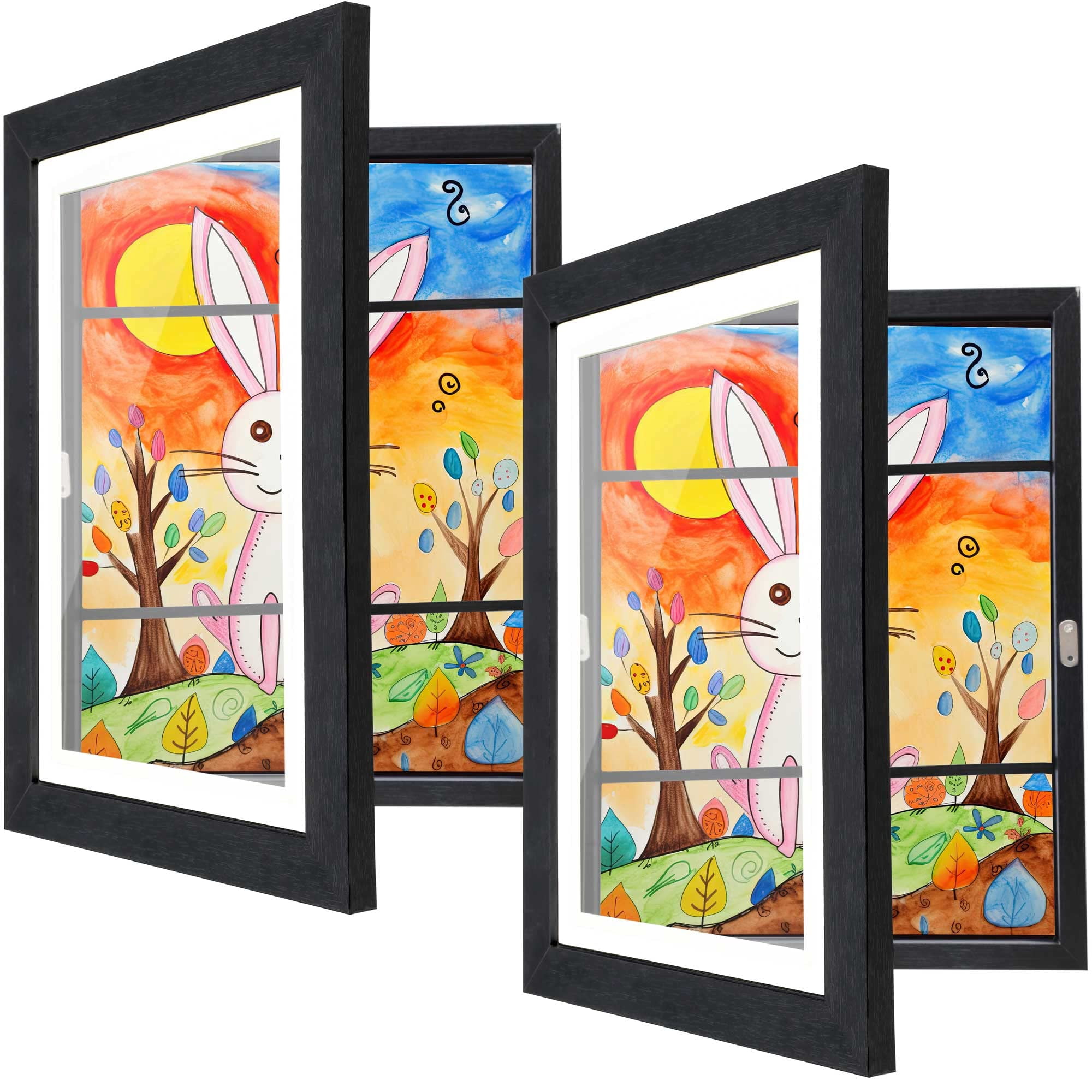 [2-Pack] Kids Artwork Frames Changeable, 10 x 12.5-IN Frames for Kids ...