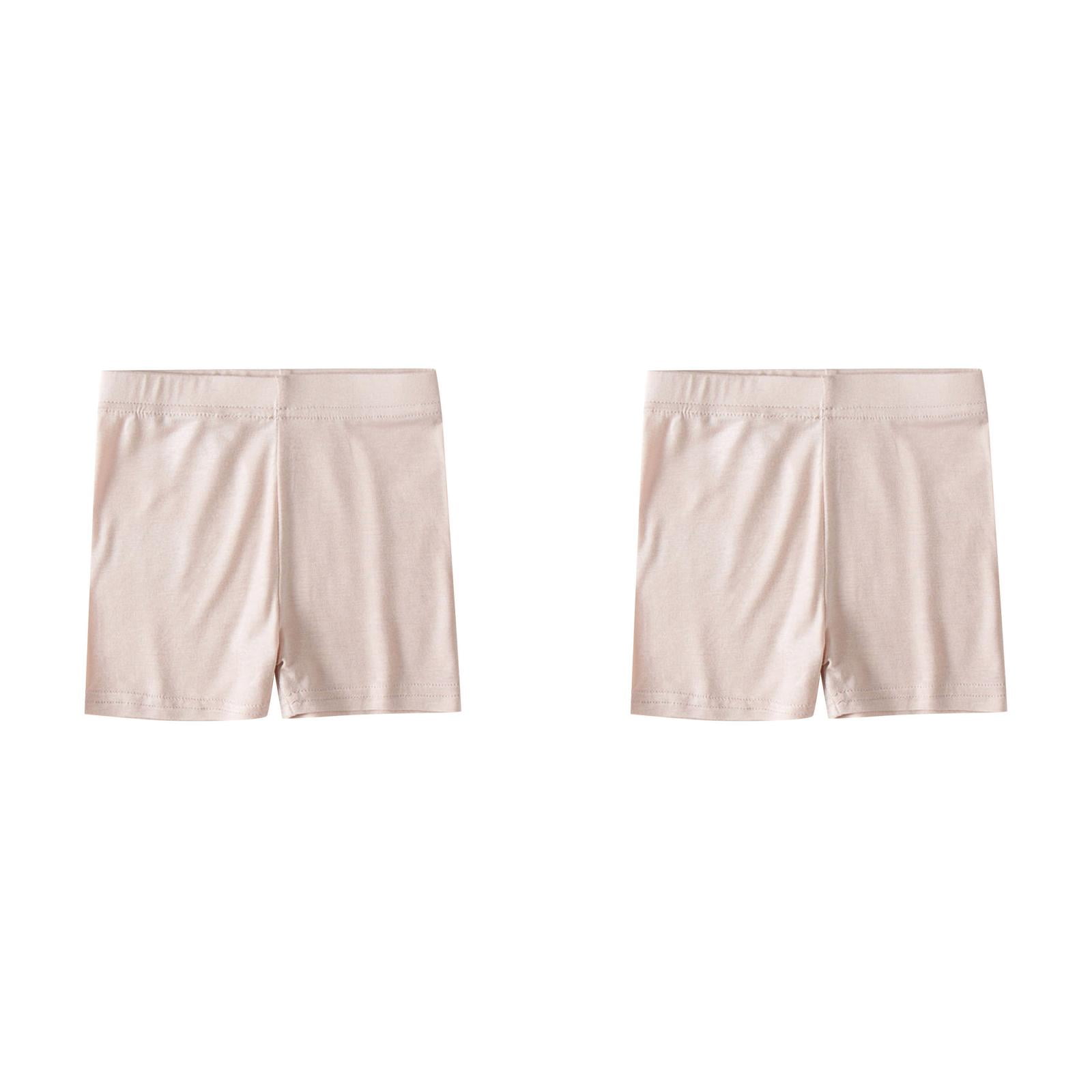 2 Pack,Kids Dance Shorts Solid Color Breathable Bike Shorts 4t ...