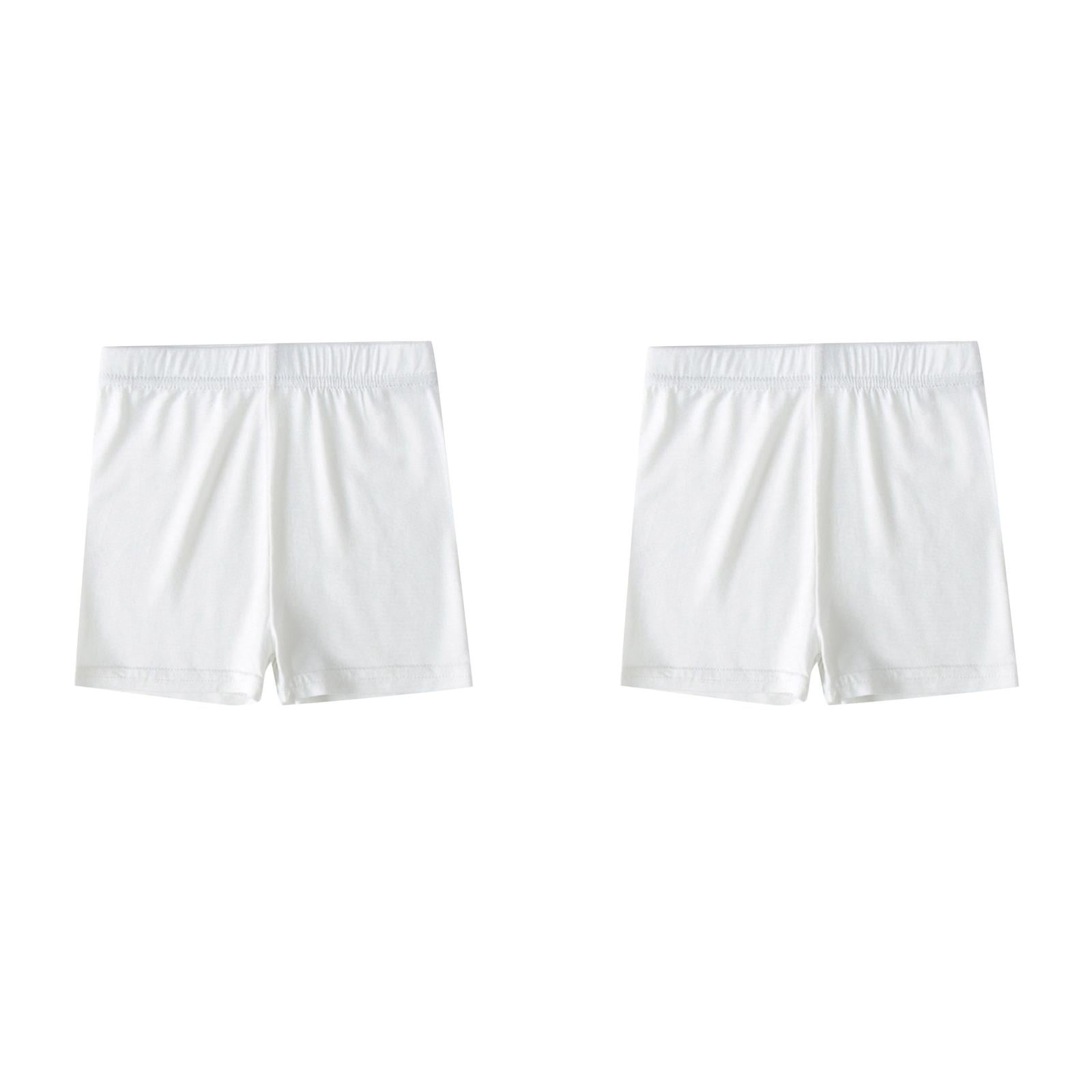 2 Pack,Kids Dance Shorts Solid Color Breathable Bike Shorts Teen ...