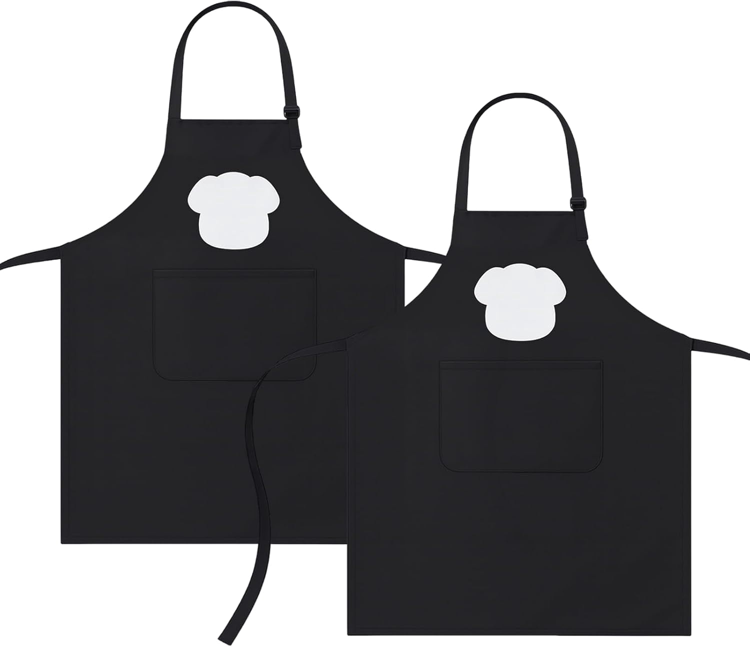 2 Pack Kids Doodle Apron Waterproof Design - Built-in DIY Cat Outline ...