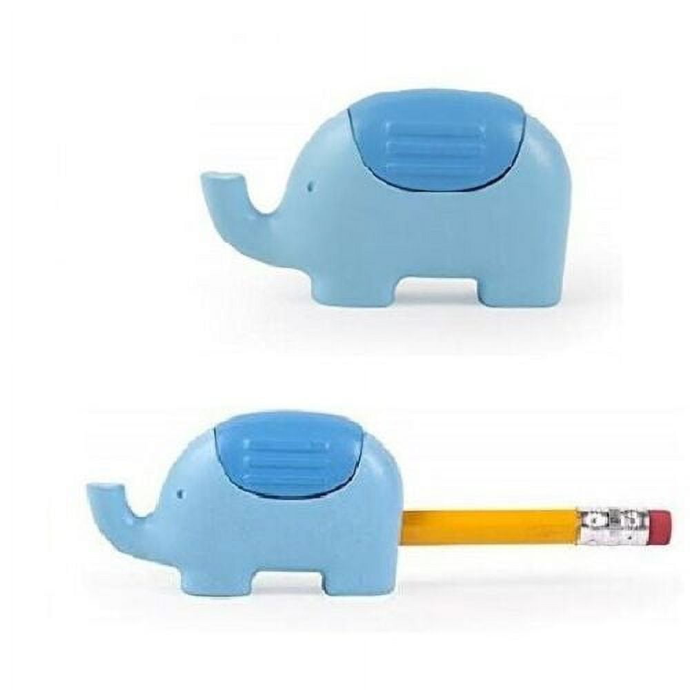 (2 Pack) Kikkerland Blue Elephant Pencil Sharpener - Walmart.com