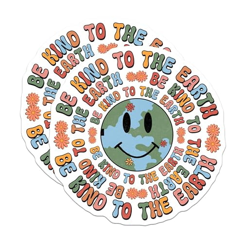(2 Pack) Be Kind to The Earth Magnets Magnets - Eco Friendly Message ...