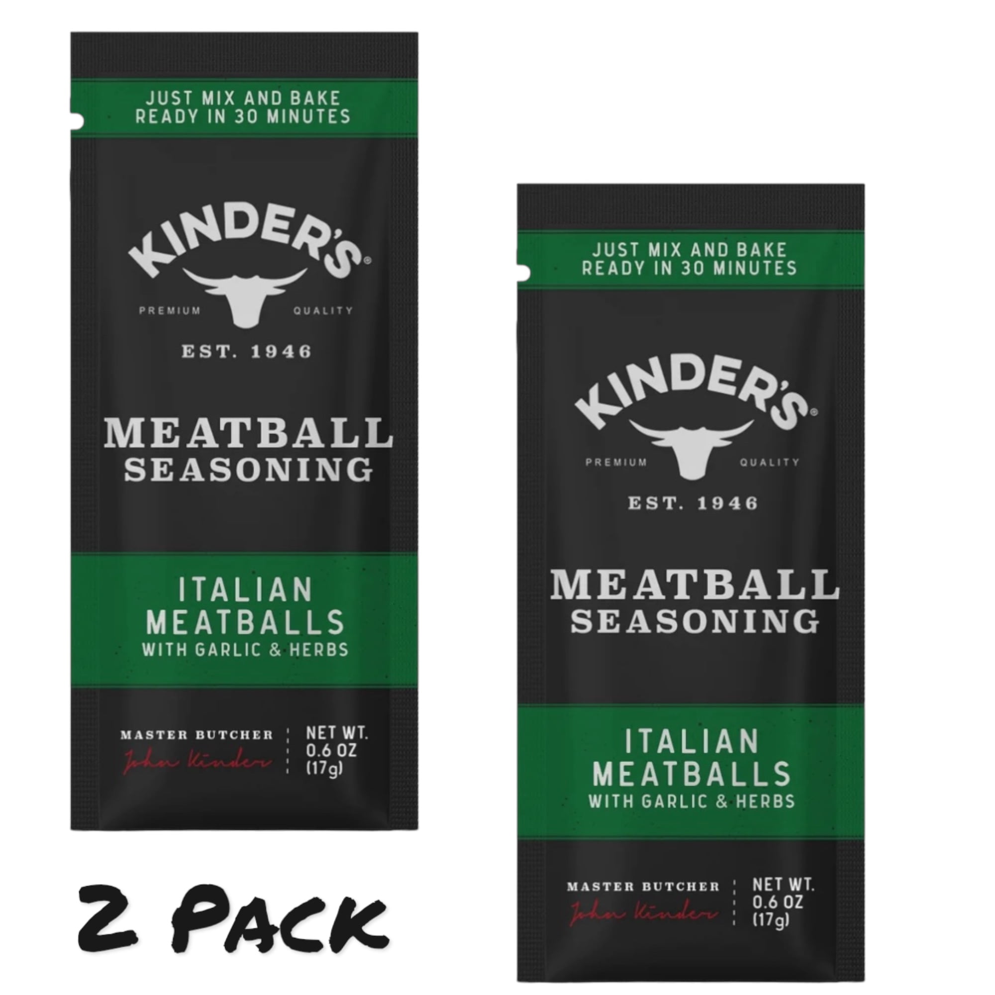 Kinders Mixed Spices for Office Breakroom Meatballs - Walmart Business ...