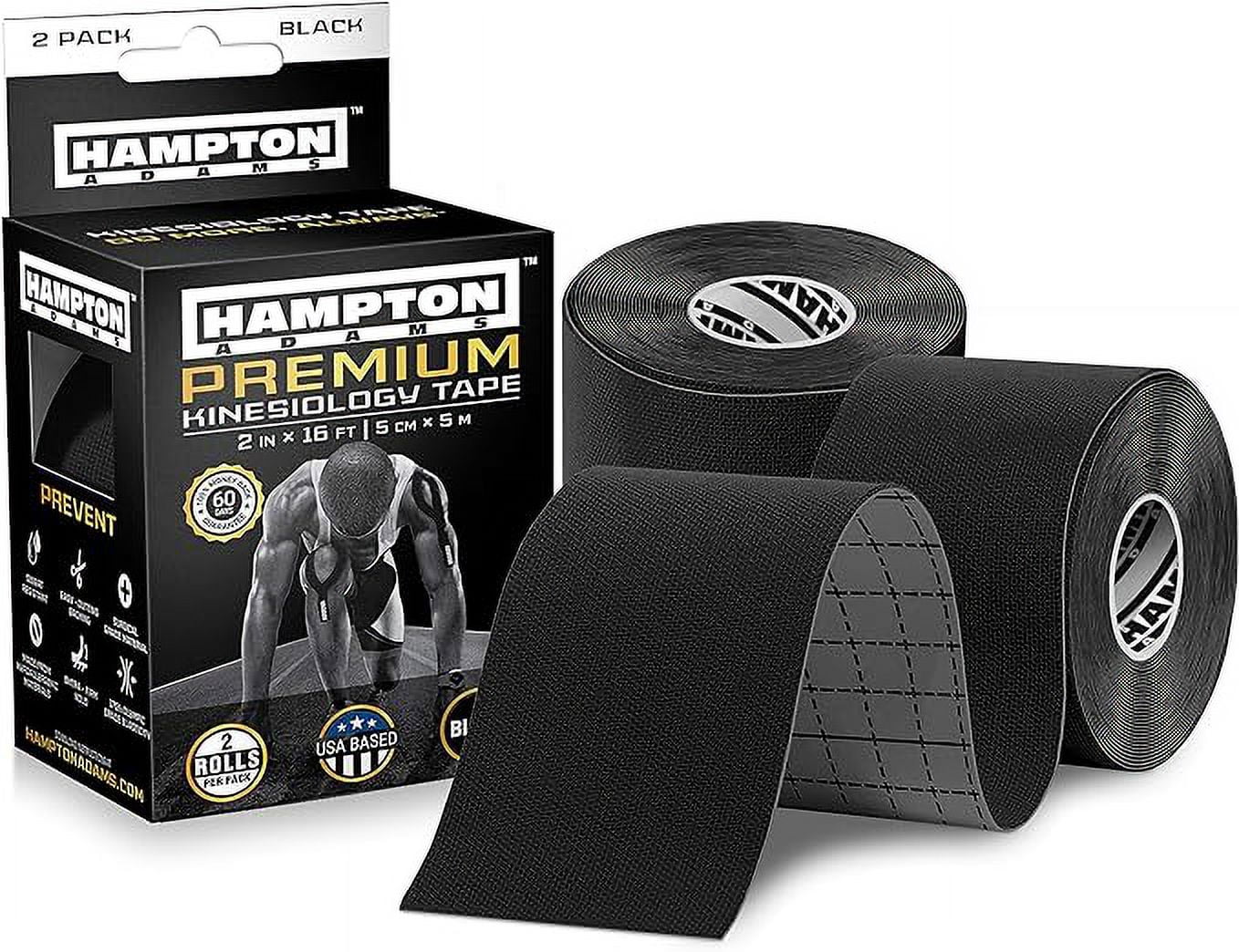 (2 Pack) Kinesiology Tape for Physical Therapy Sports Athletes – Latex ...