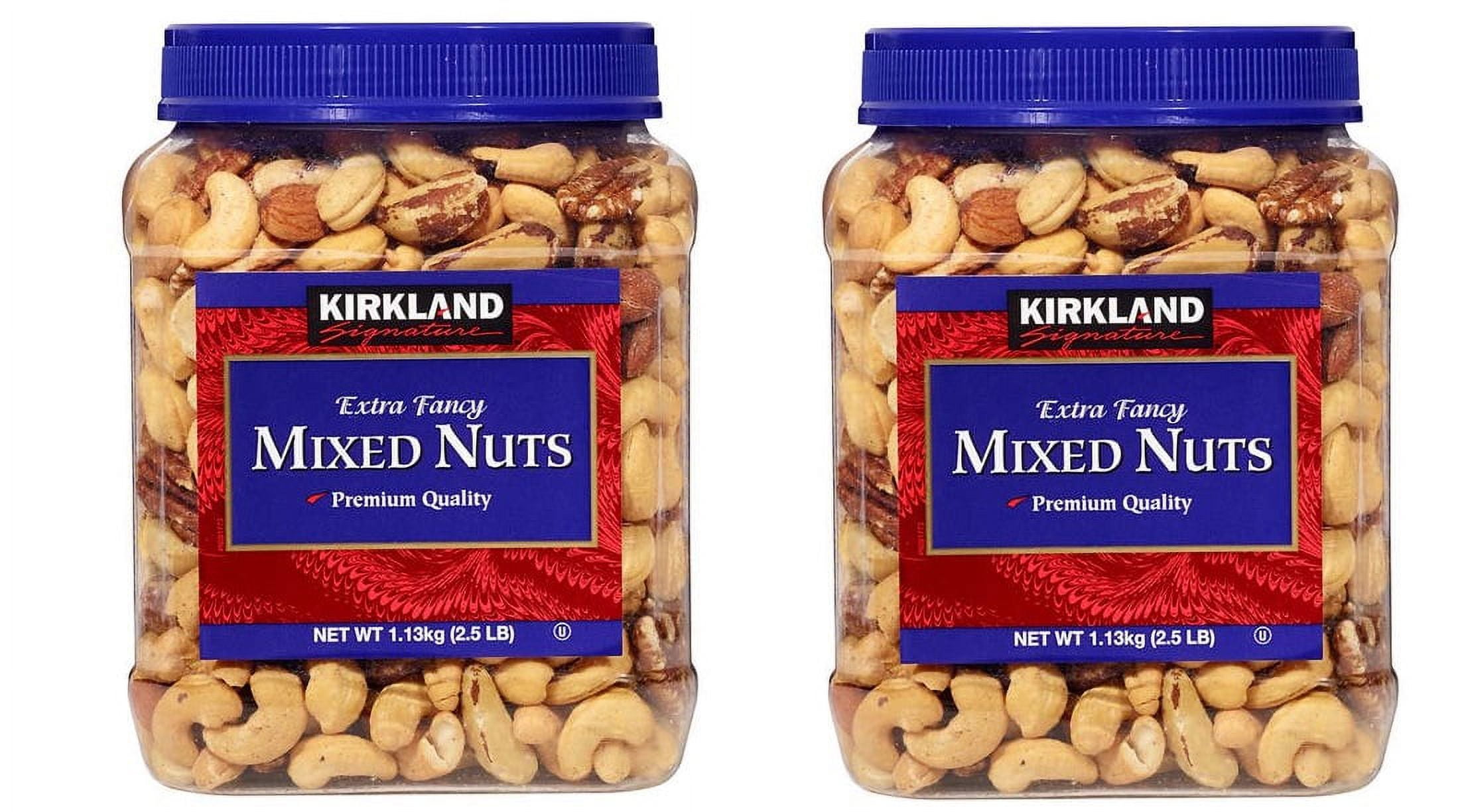 2 Pack | Kirkland Signature Extra Fancy Mixed Nuts, 2.5 lbs - Walmart.com