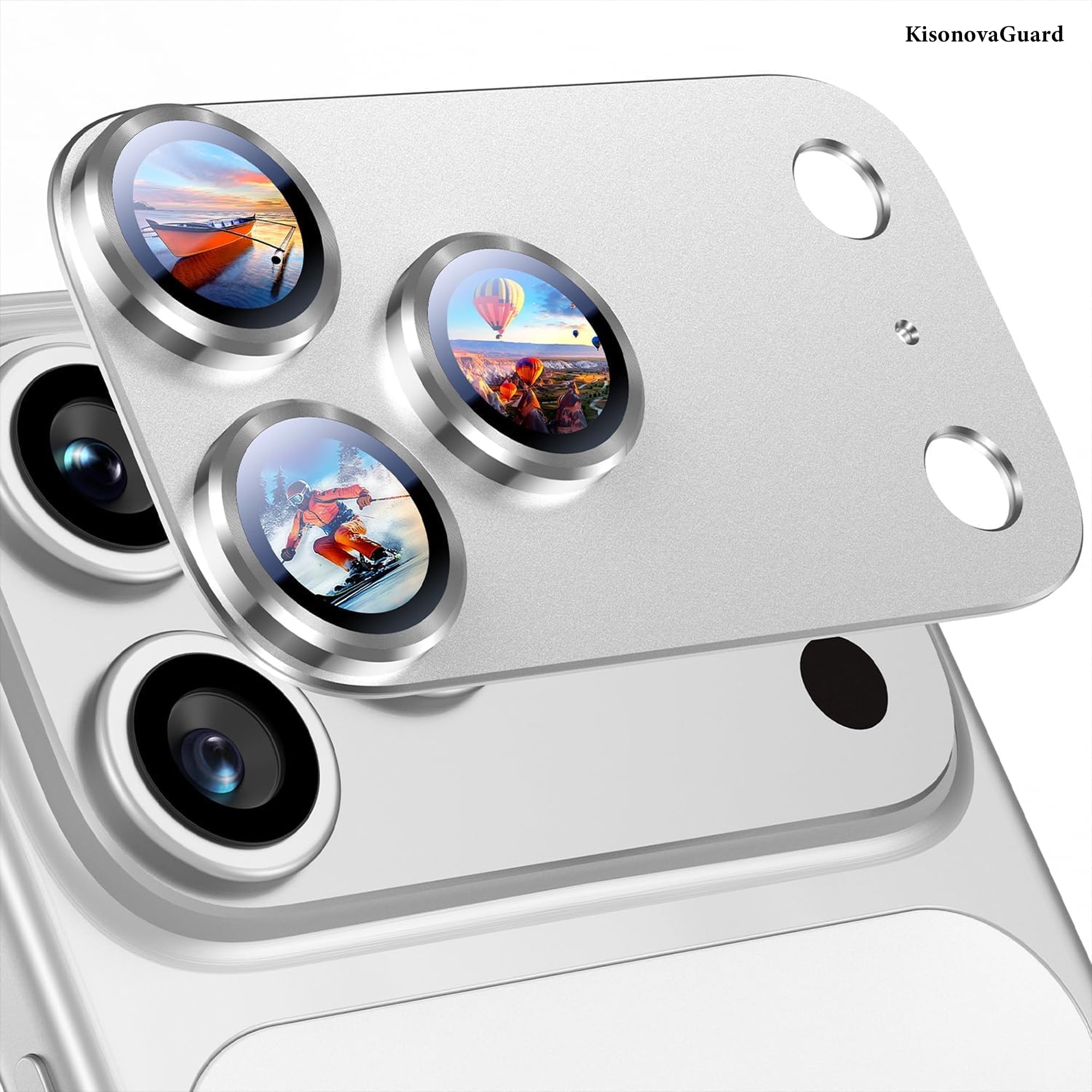 [2 Pack] KisonovaGuard for iPhone 17 Pro Camera Lens Protector, [Full ...