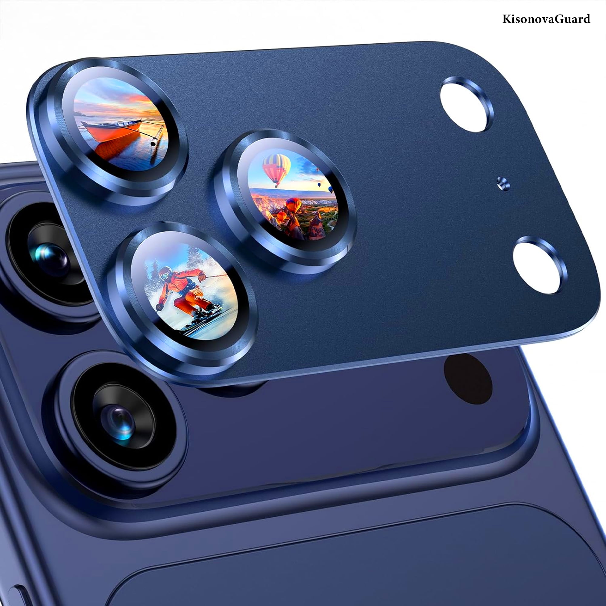 [2 Pack] KisonovaGuard for iPhone 17 Pro Max Camera Lens Protector ...