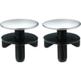 2 Pack Kitchen Sink Hole Cover Stainless Steel Faucet Tap Plate Stopper ...