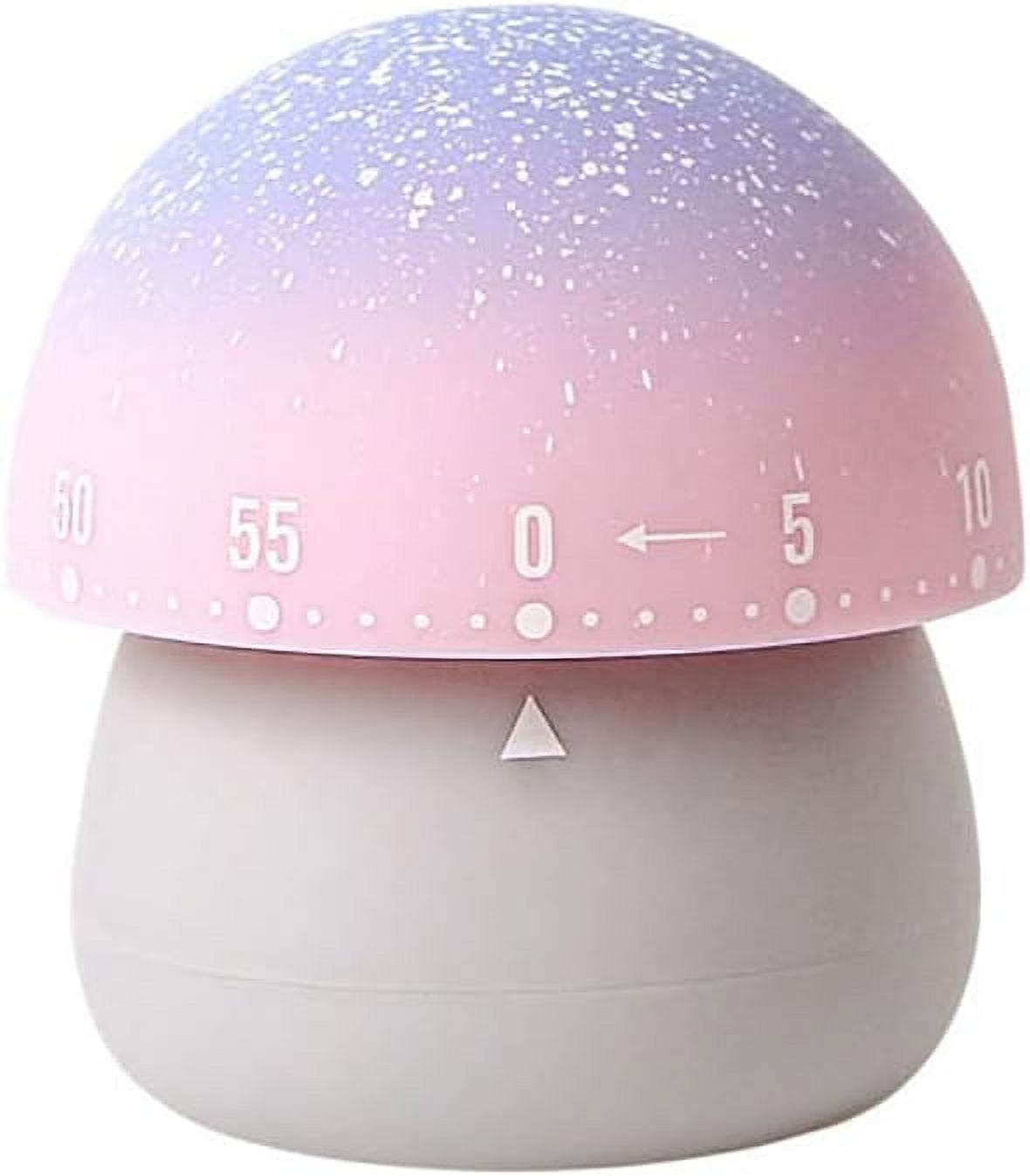 2 Pack Kitchen Timers for Cooking, 100% Mechanical Cute Mushroom Timers ...