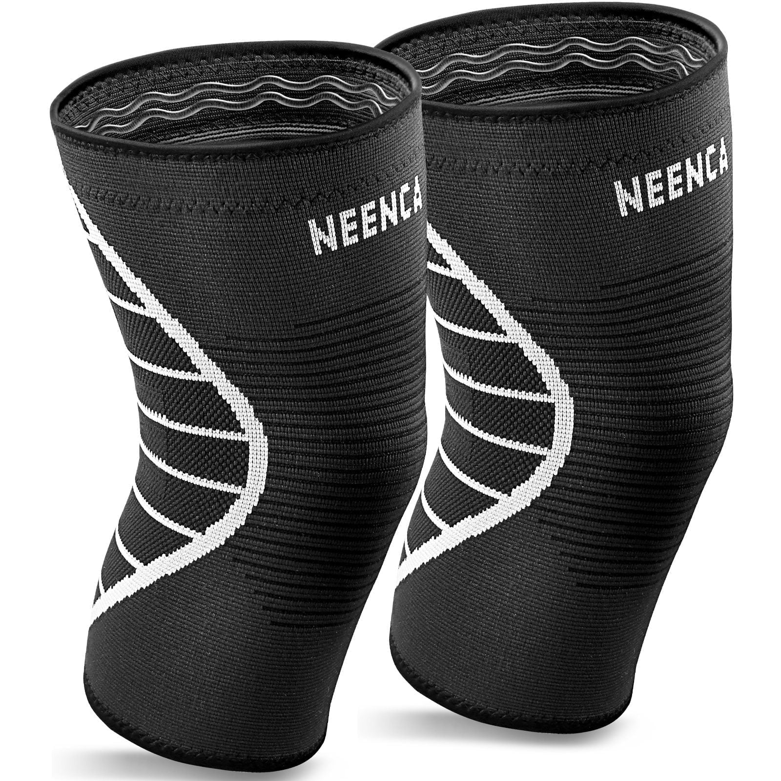 NEENCA 2 Pack Knee Braces for Knee Pain, Knee Compression Sleeve for ...