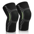 2 Pack Knee Brace for Women & Men - Workout Knees Compression Sleeve ...